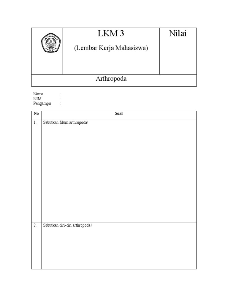 LKM 3 | PDF
