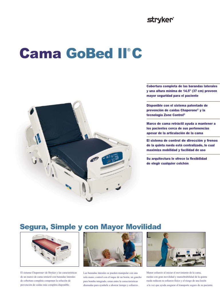 Stryker Go Bed II C - Esp PDF | PDF | Coche | Industria automotriz