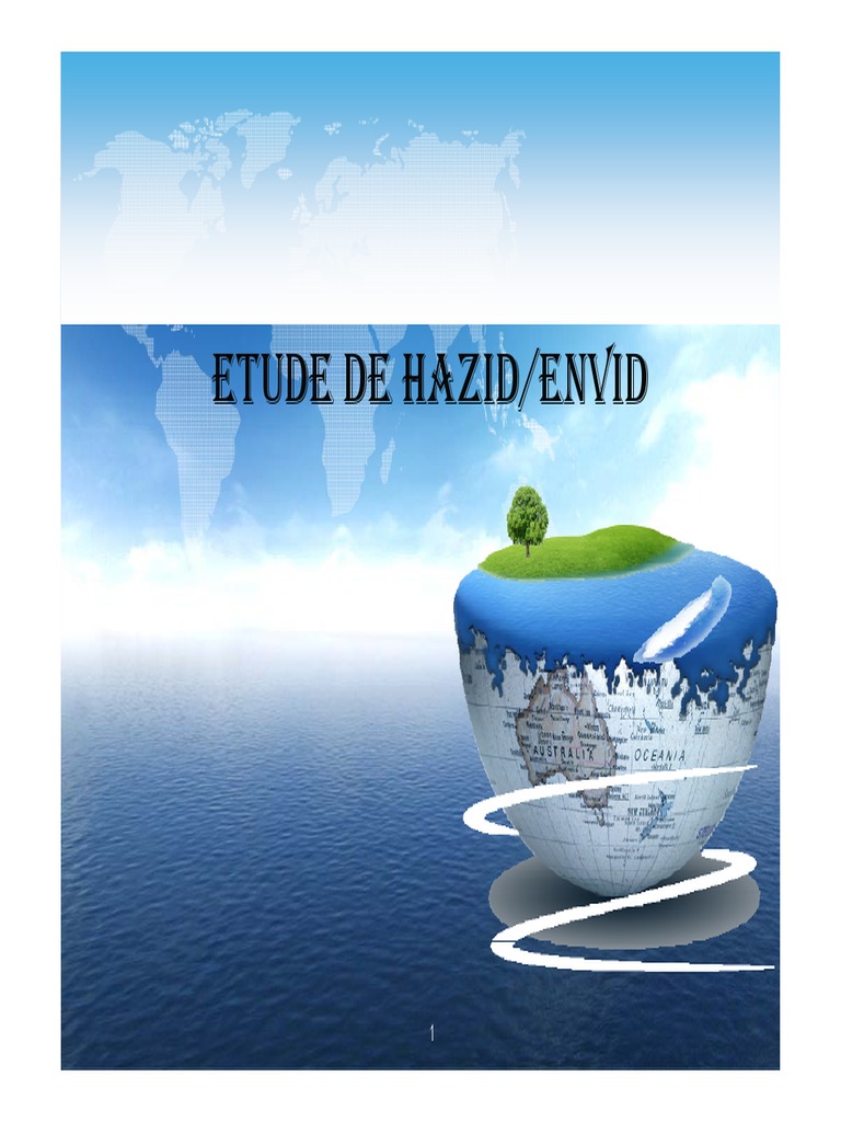 Procedure HAZID & ENVID | PDF | Habitat | Environnement naturel