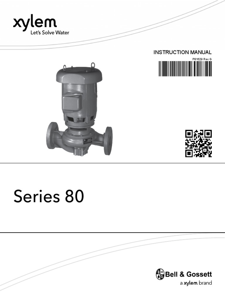 80 Pump Series O&m | PDF