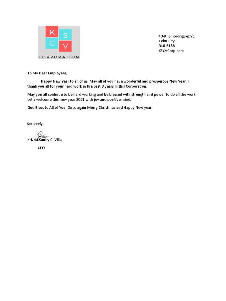 Filipino Letterhead | PDF