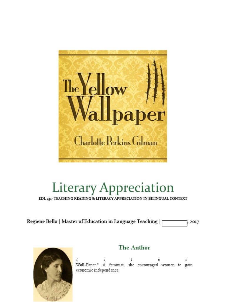 Gilman's Critique of the Rest Cure | PDF | The Yellow Wallpaper ...