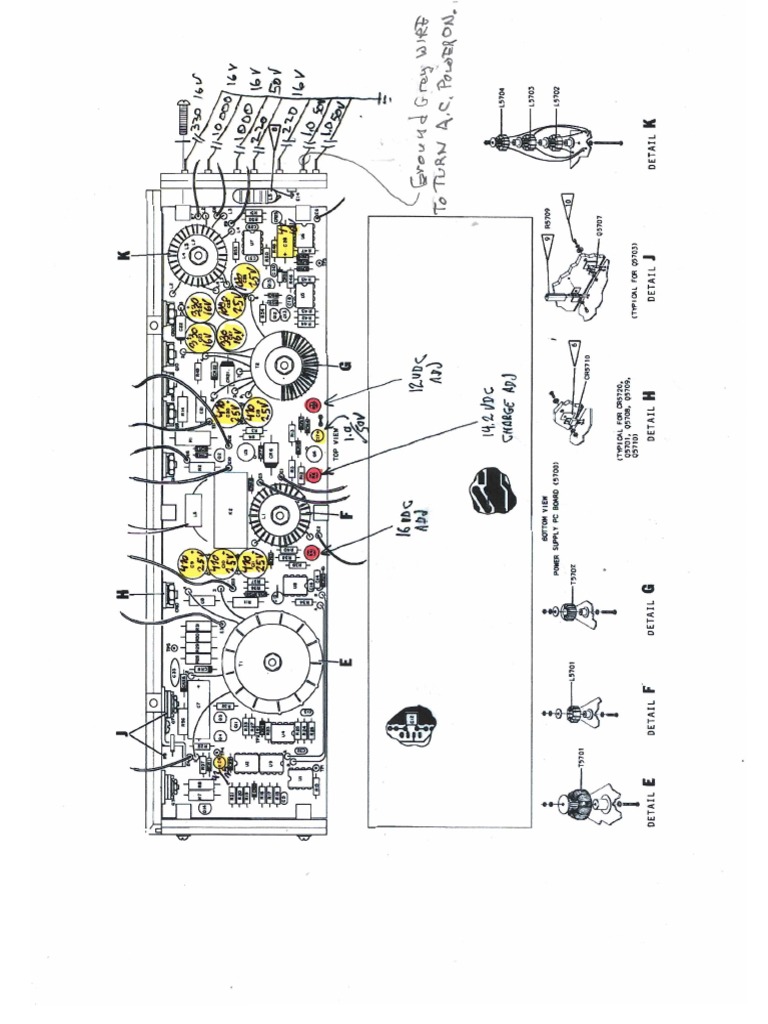 IFR-1500 Power Supply Parts Layout | PDF