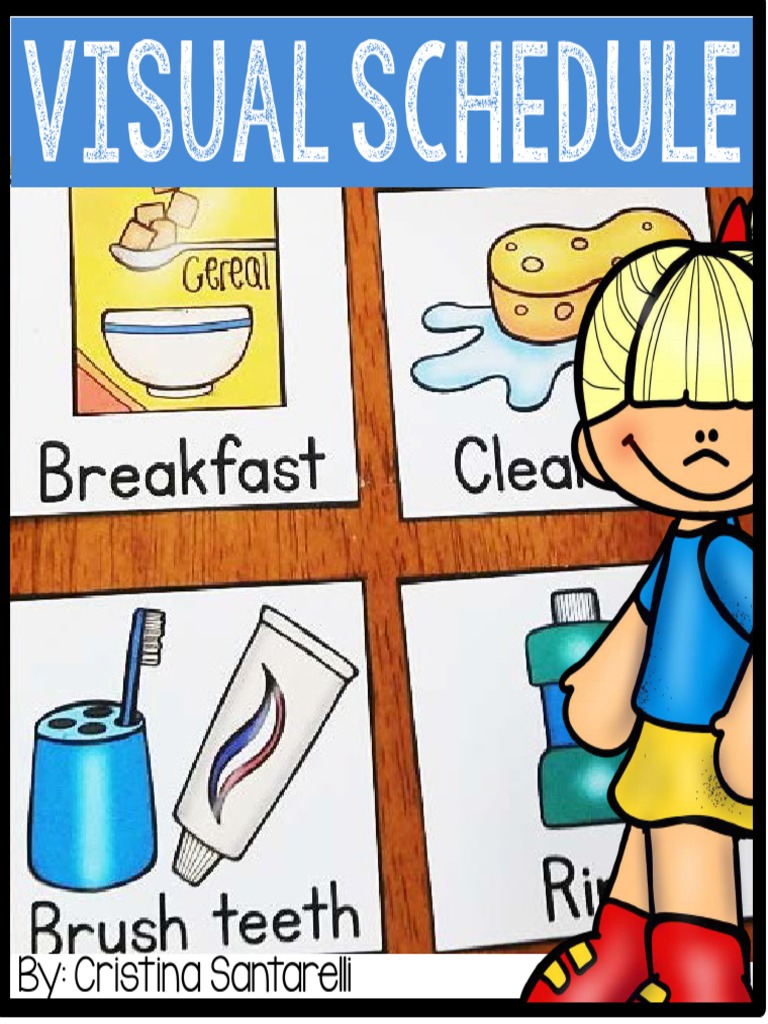 Visual Schedule for Daily Activities | PDF
