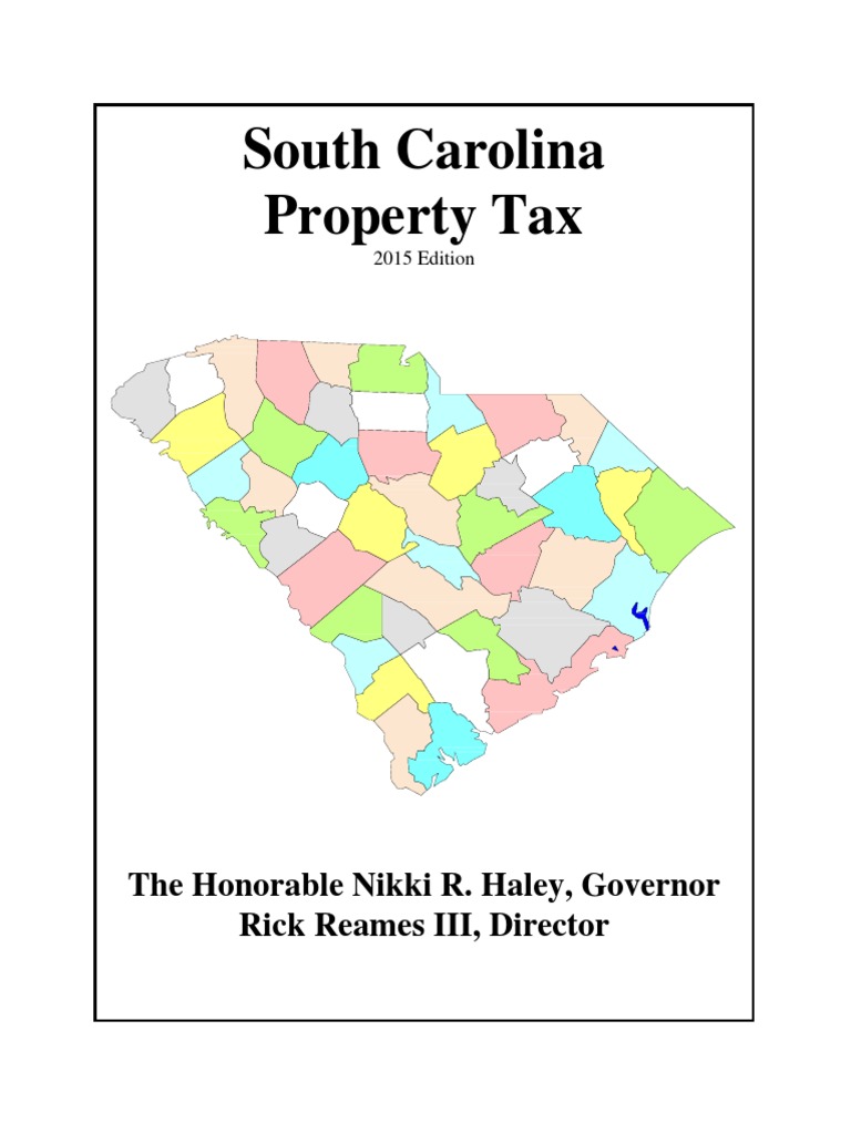 SC Property Tax 2015 Edition | PDF | Property Tax | Real Estate Appraisal