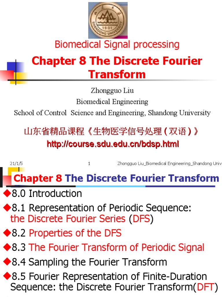 Discrete Fourier Transform Overview | PDF