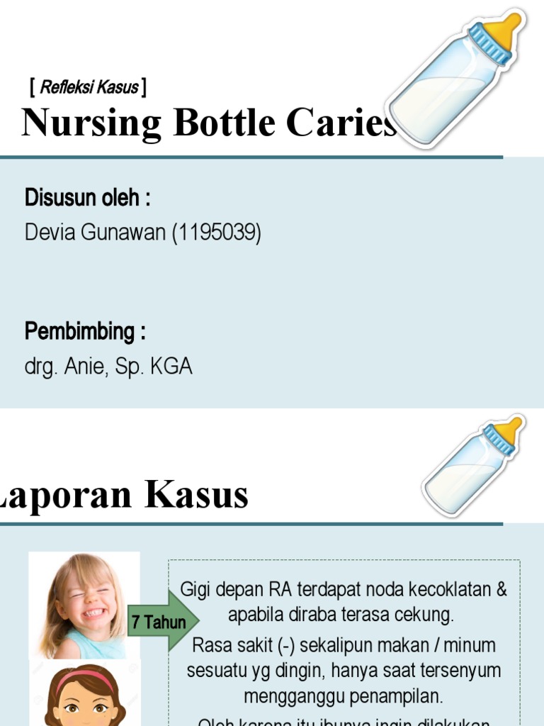 Panduan Nursing Bottle Caries | PDF