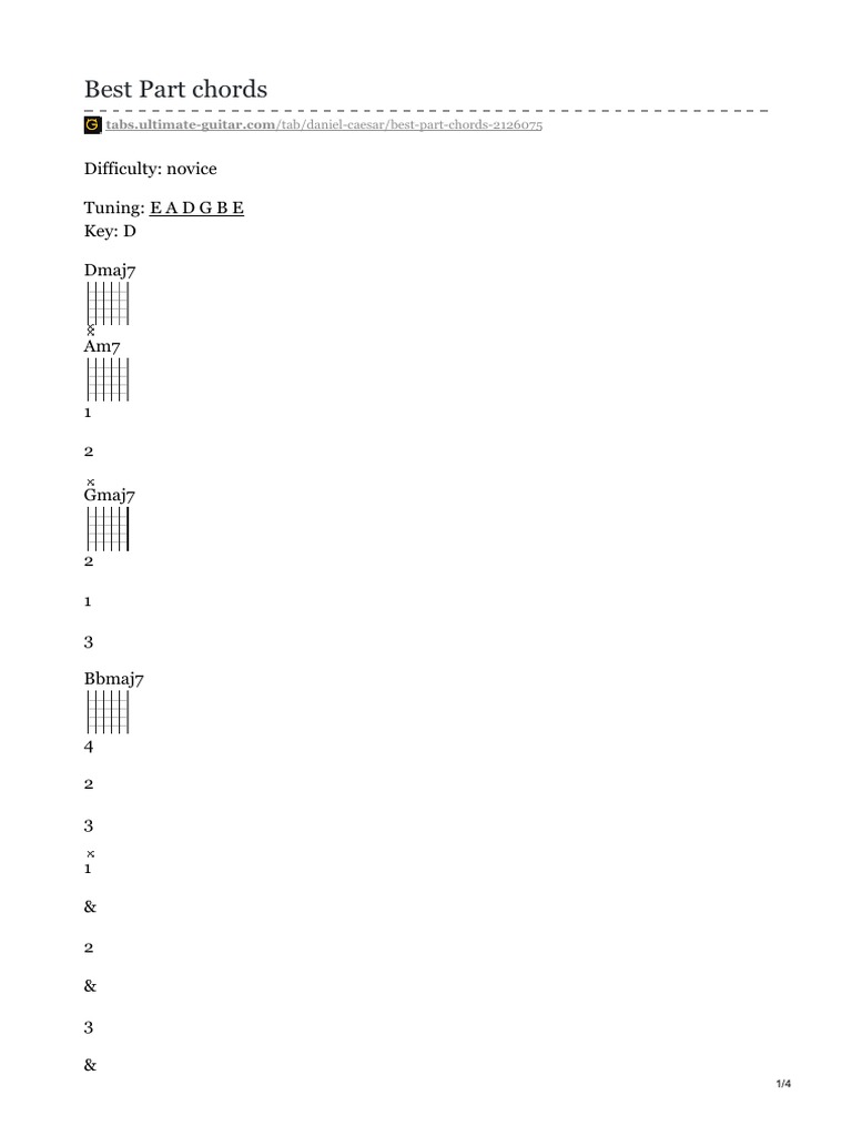 Ultimate Guitar Chords And Tabs