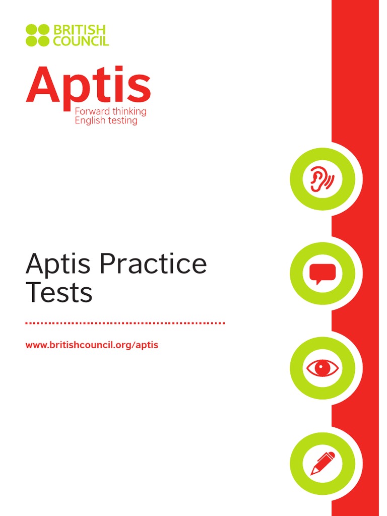 Aptis Practice Book PDF | PDF | Occupational Stress | Question