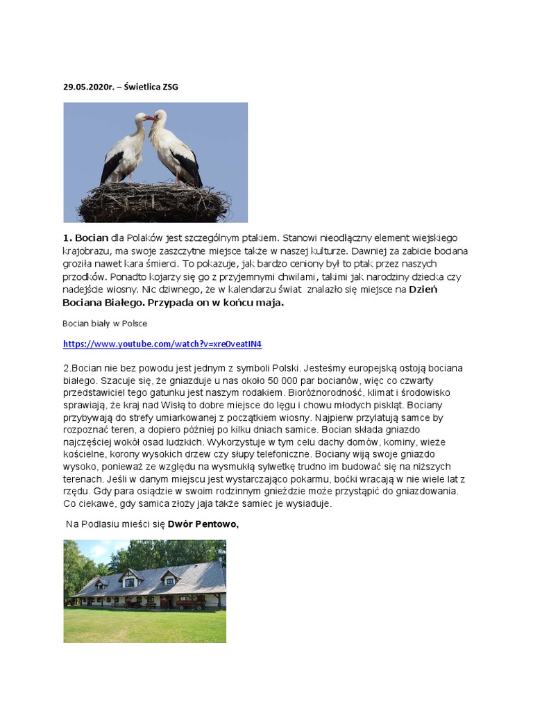 Bocian Polski | PDF