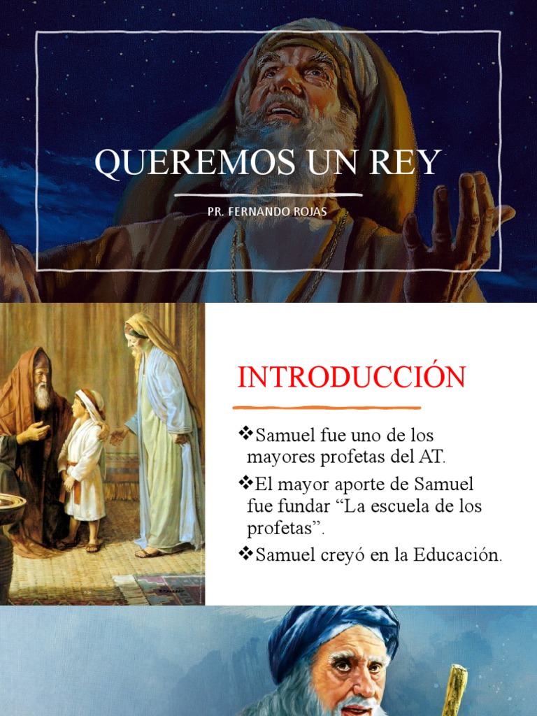 El pueblo de Israel pide un rey | PDF