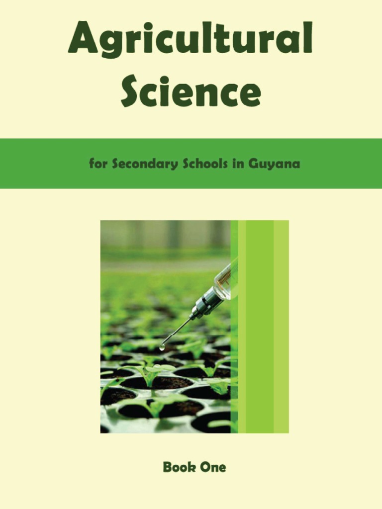 Agriculture Science For Secondary Schools - Book 1 PDF | PDF