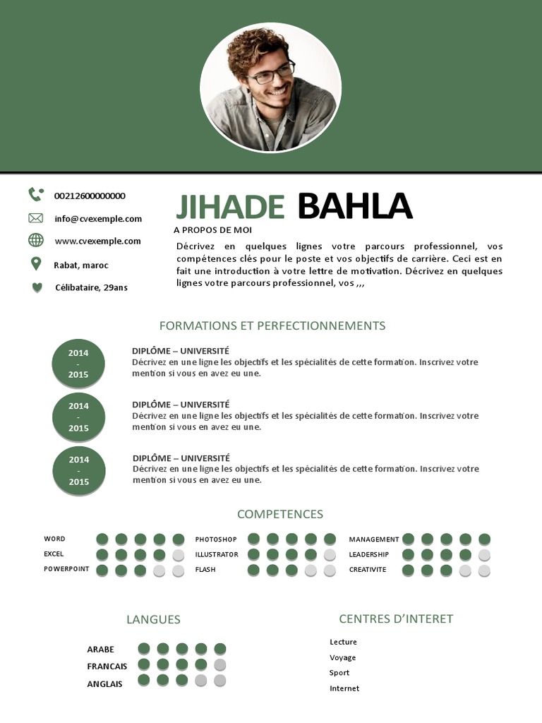 CV Marocain | PDF
