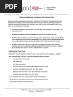 24 25 HOSA Appendix D Dress Code March10.Docx 2 | PDF | Clothing | Sneakers