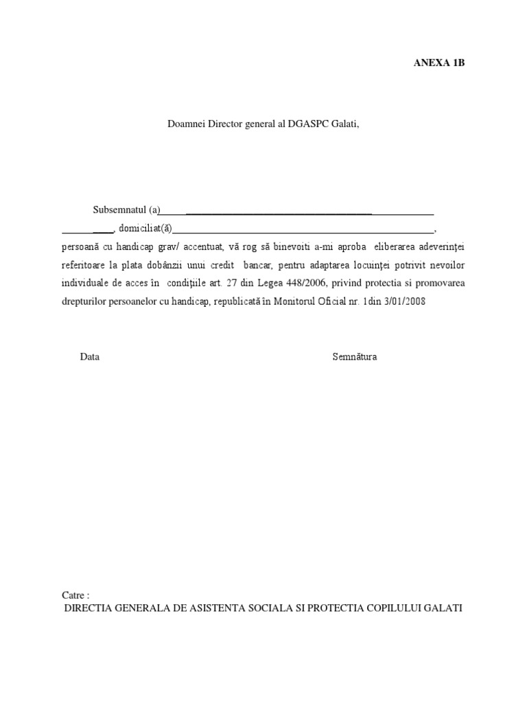 Formulare Credit Locuinta | PDF