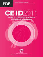 Guides de Passation Et de Correction Ce1d Fran Ais 2024 | PDF | Phrase | Linguistique