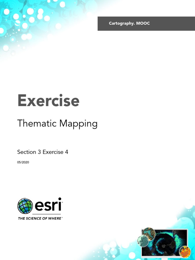 Section3 Exercise4 Thematic Mapping | PDF | Arc Gis | Map