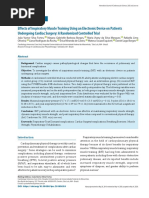 Six Minute Walk Test Worksheet | PDF