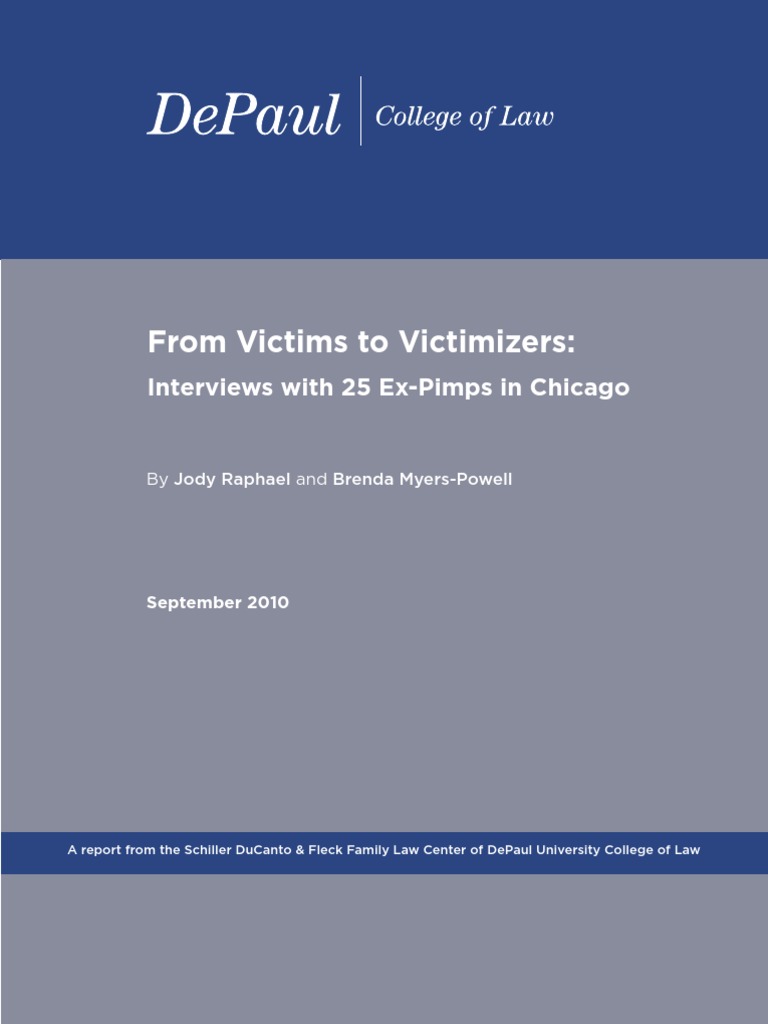 Interviews With 25 Ex-Pimps in Chicago | PDF | Procuring (Prostitution ...