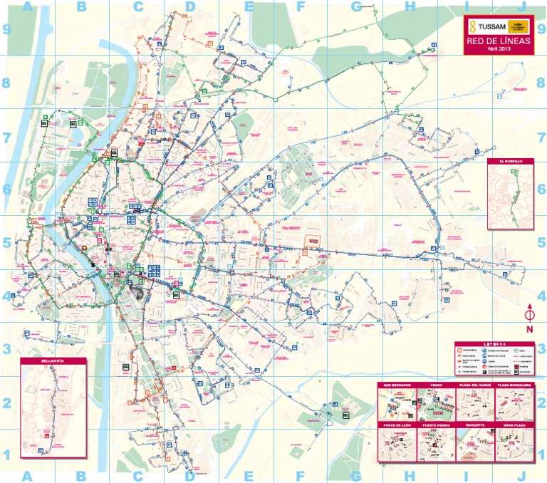 Plano - Guia - Tussam 1 PDF | PDF
