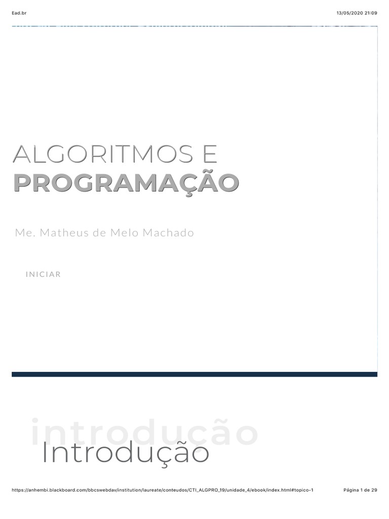 Algoritmo 4 | PDF | Estrutura de dados de matriz | Matriz (Matemática)