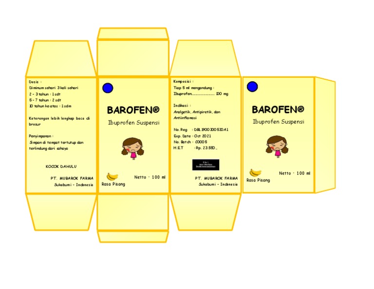 Kemasan Sekunder Suspensi | PDF