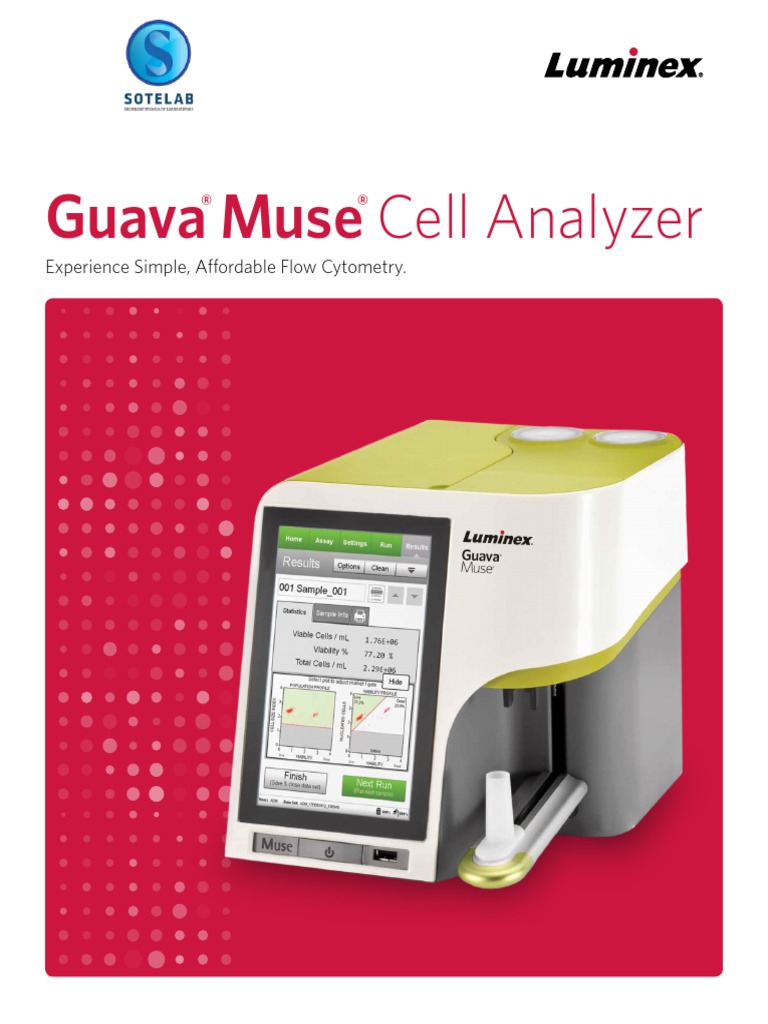Guava Muse System Brochure - Citometro - Sotelab PDF | PDF | Flow ...