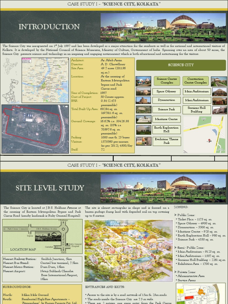Case Study - Science City Kolkata | PDF | Nature