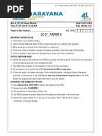 ASAT Class 11 Sample Paper 2024-25 | PDF