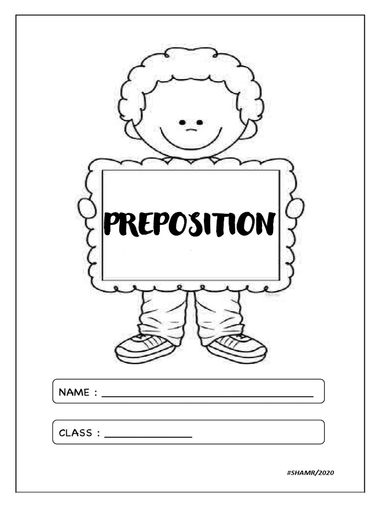 Preposition Booklet | PDF | Nature