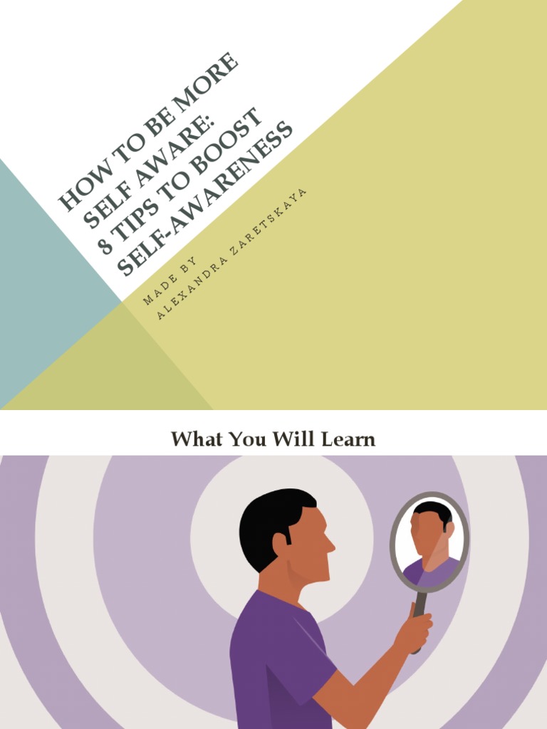 How To Boost Self-Awareness | PDF | Self Awareness | Idea