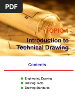 Engineering Drawing Tangency | PDF | Tangent | Radius