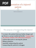 Patient Casualty Handling | PDF | Prevention | Safety