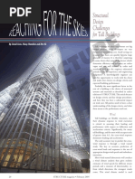 Performance Based Design Extreme Wind Loads On A Tall Building | PDF ...