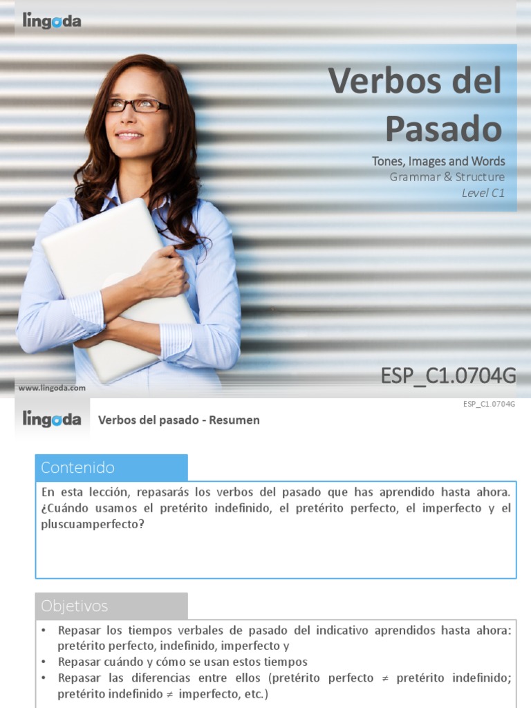 ESP - C1.0704G Verbos Del Pasado PDF | PDF | Gabriel García Márquez | Verbo