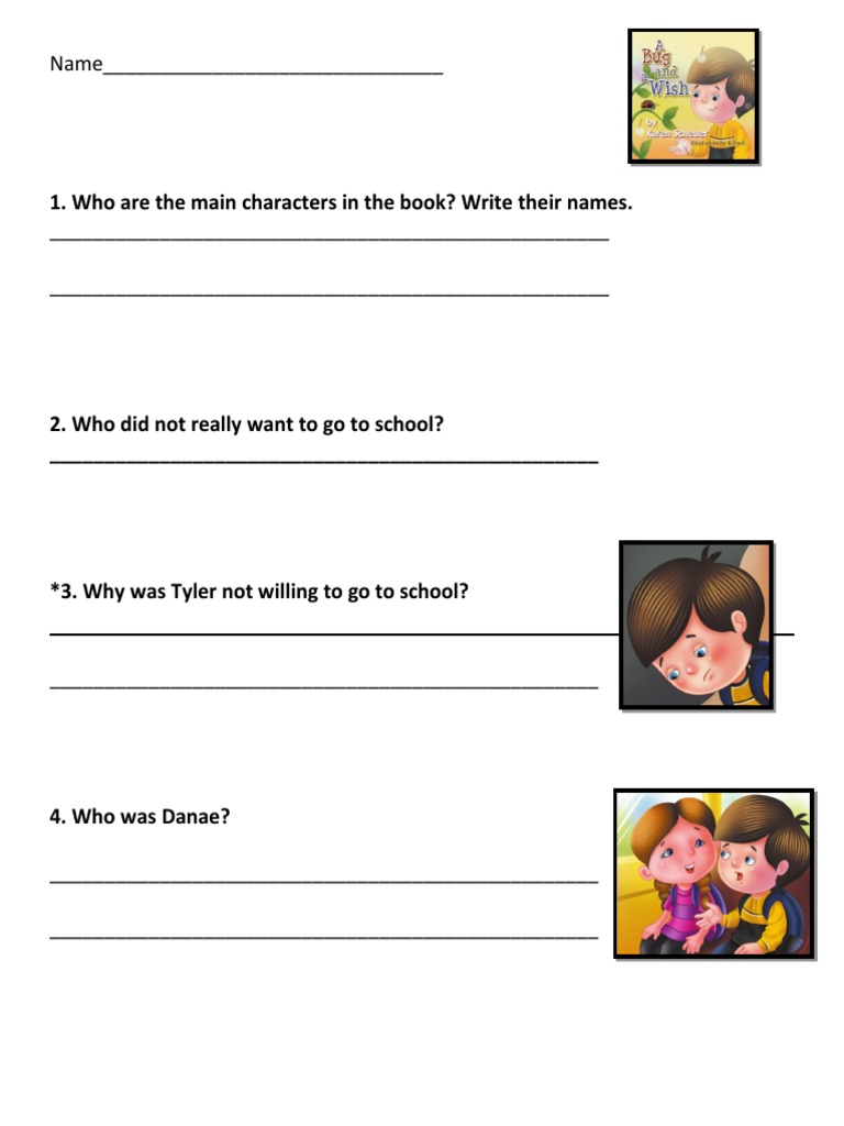 A BUG AND A WISH - Comprehension | PDF