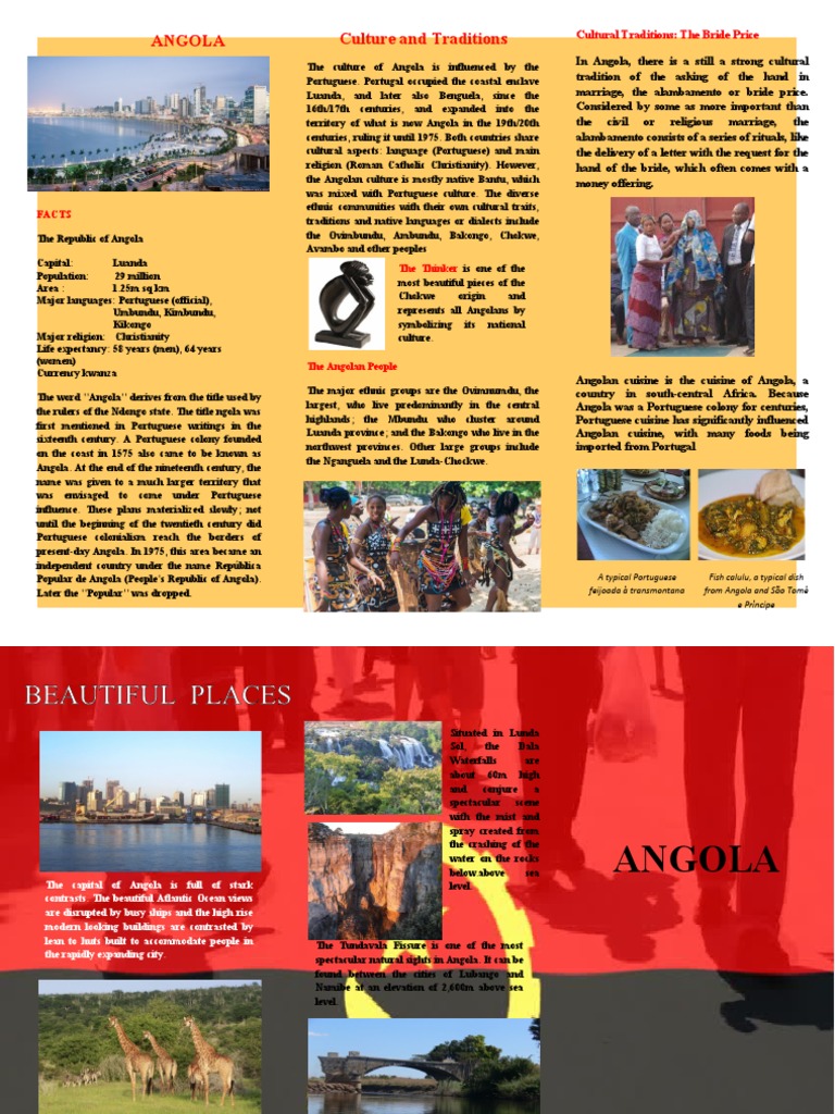 Angola Culture and Traditions: Facts | PDF | Angola | Africa