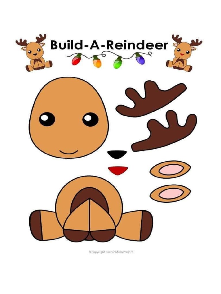 Christmas Build A Santa | PDF