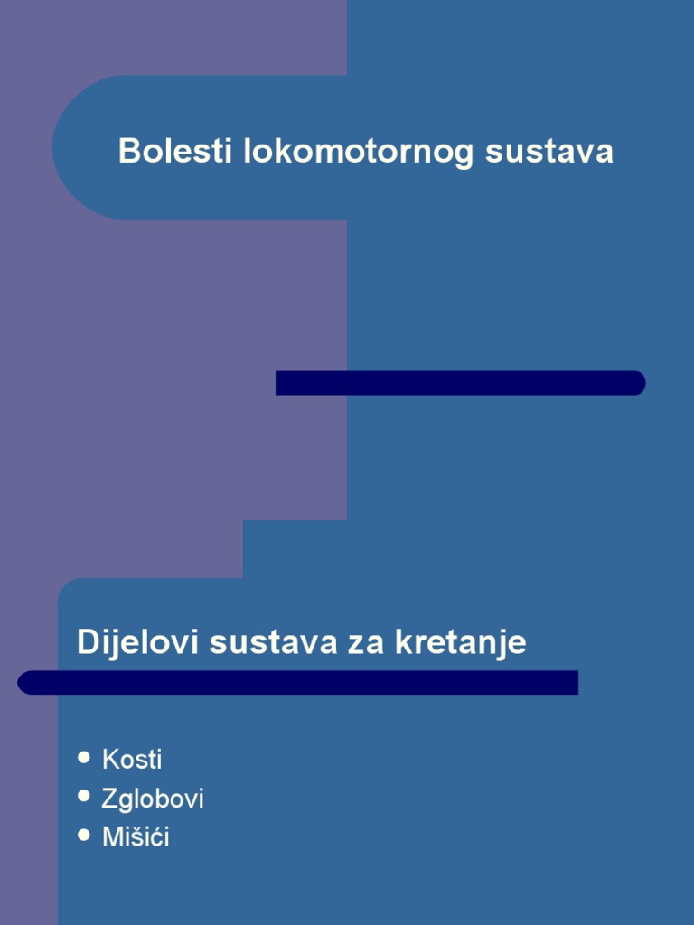 Bolesti Lokomotornog Sustava | PDF