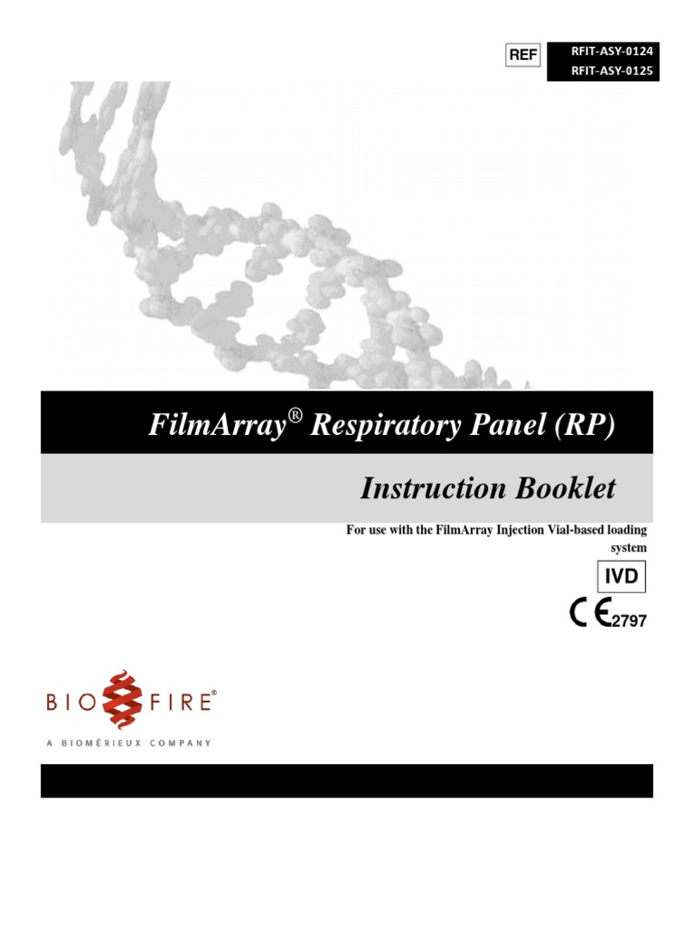 Rfit-Prt-0435 Filmarray RP Faiv Panel Ivd Instruction Booklet en PDF ...