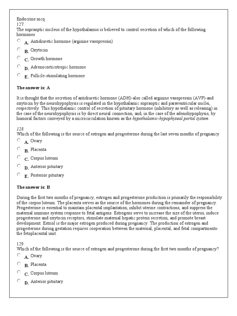 Estrogen's Role in Pregnancy and Health | PDF | Luteinizing Hormone ...
