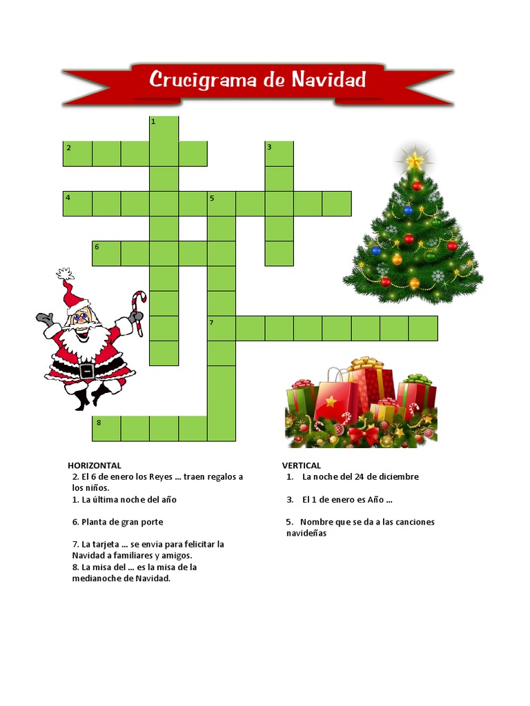 Crucigrama Navidad | PDF