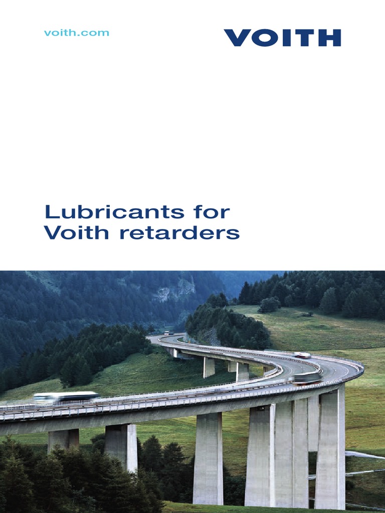 Vt2453-English Lubricantes Voith | PDF | Viscosity | Motor Oil