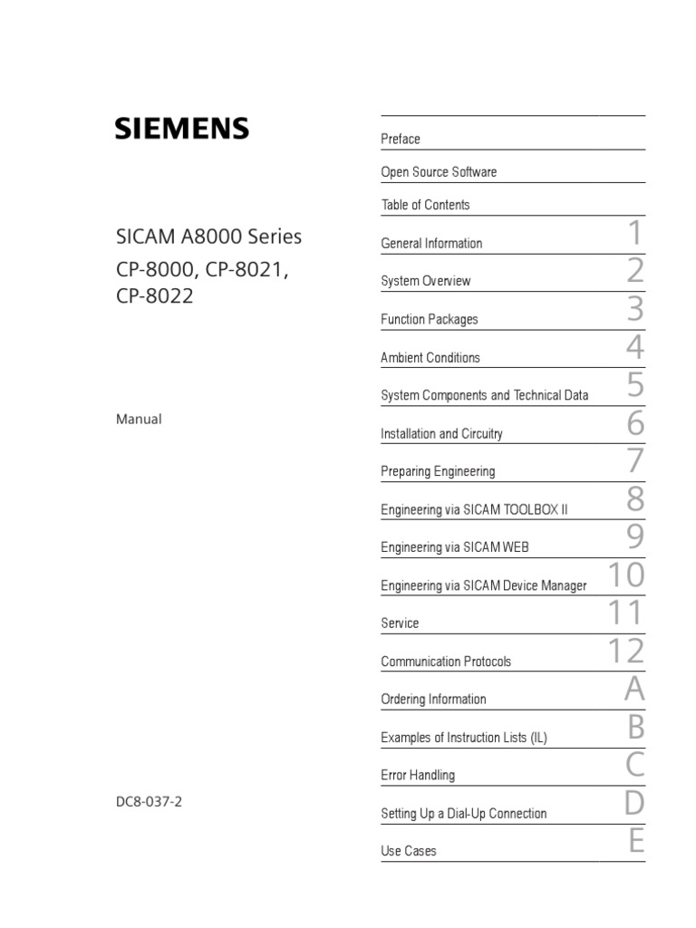 Manual CP-8000 CP-802x ENG DC8-037-2.06 | PDF | Electromagnetic ...