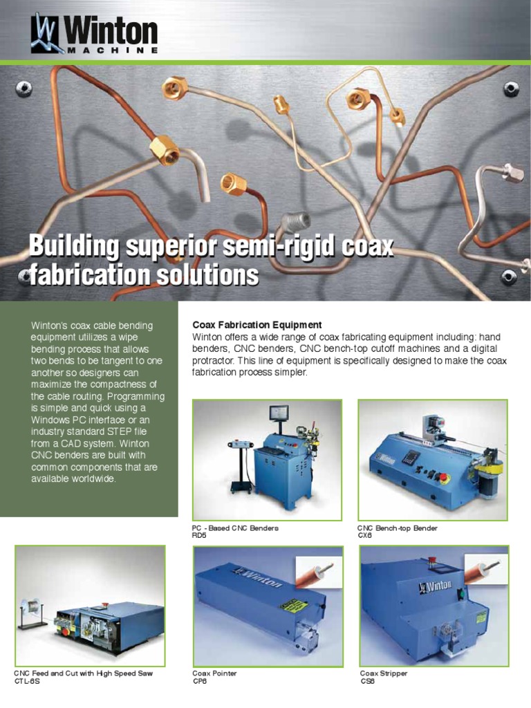 Building Superior Semi-Rigid Coax Fabrication Solutions | PDF ...