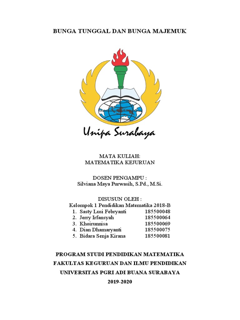 Bunga Tunggal Dan Bunga Majemuk | PDF