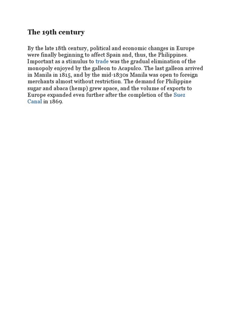 The 19th Century Pdf