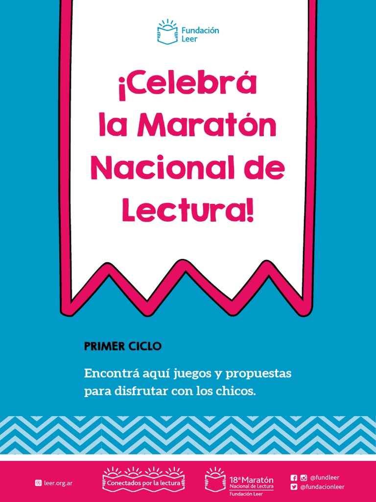 Maraton Nacional Lectura Primerciclo | PDF