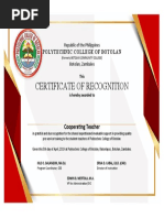 OJT Certificate | PDF