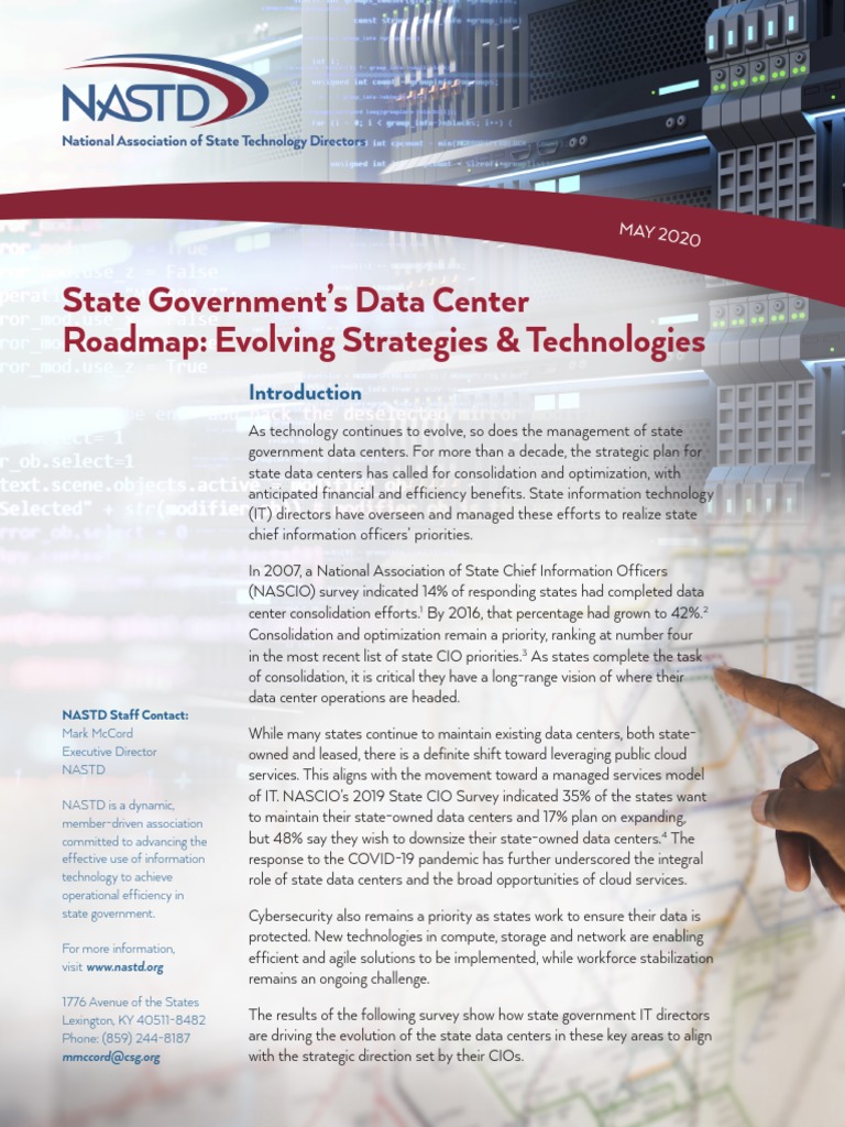 2020 Data Center Roadmap Survey PDF | PDF | Chief Information Officer ...